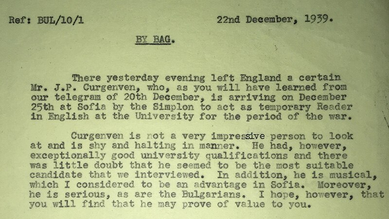 Serious, as are the Bulgarians | Letters from Sofia | British Council